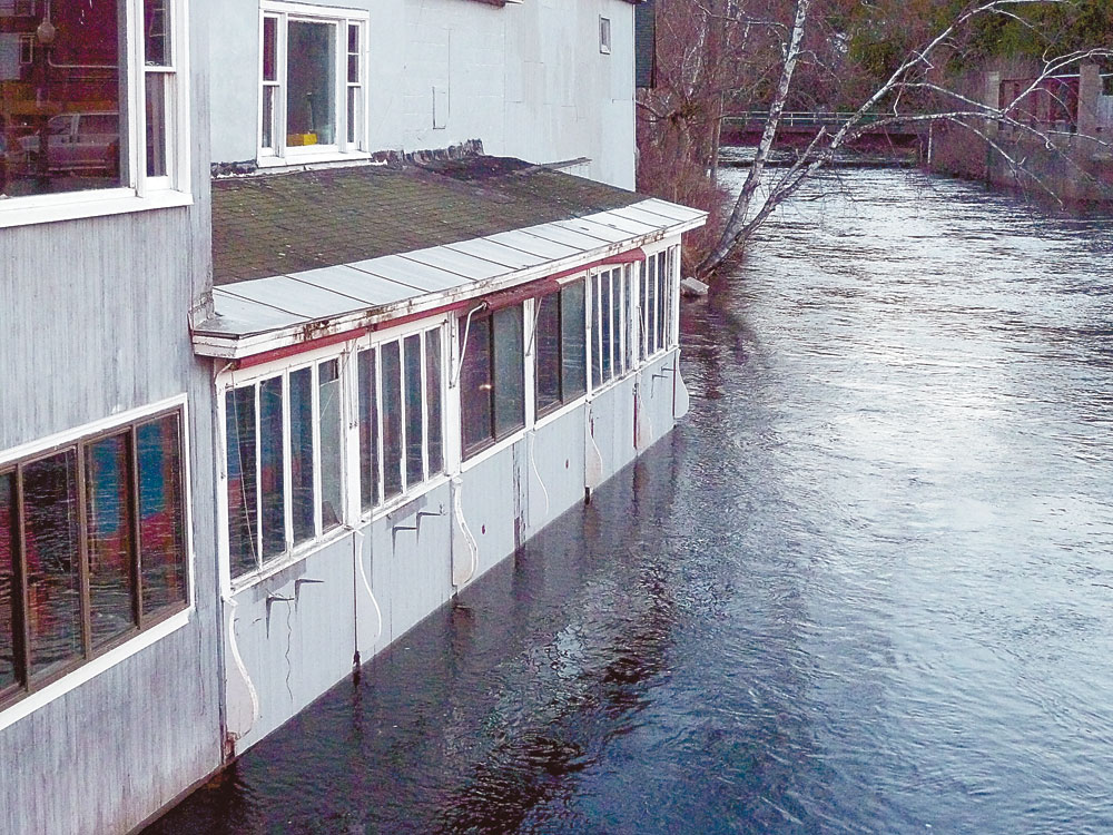 Saranac River high, but no flooding | News, Sports, Jobs - Adirondack ...
